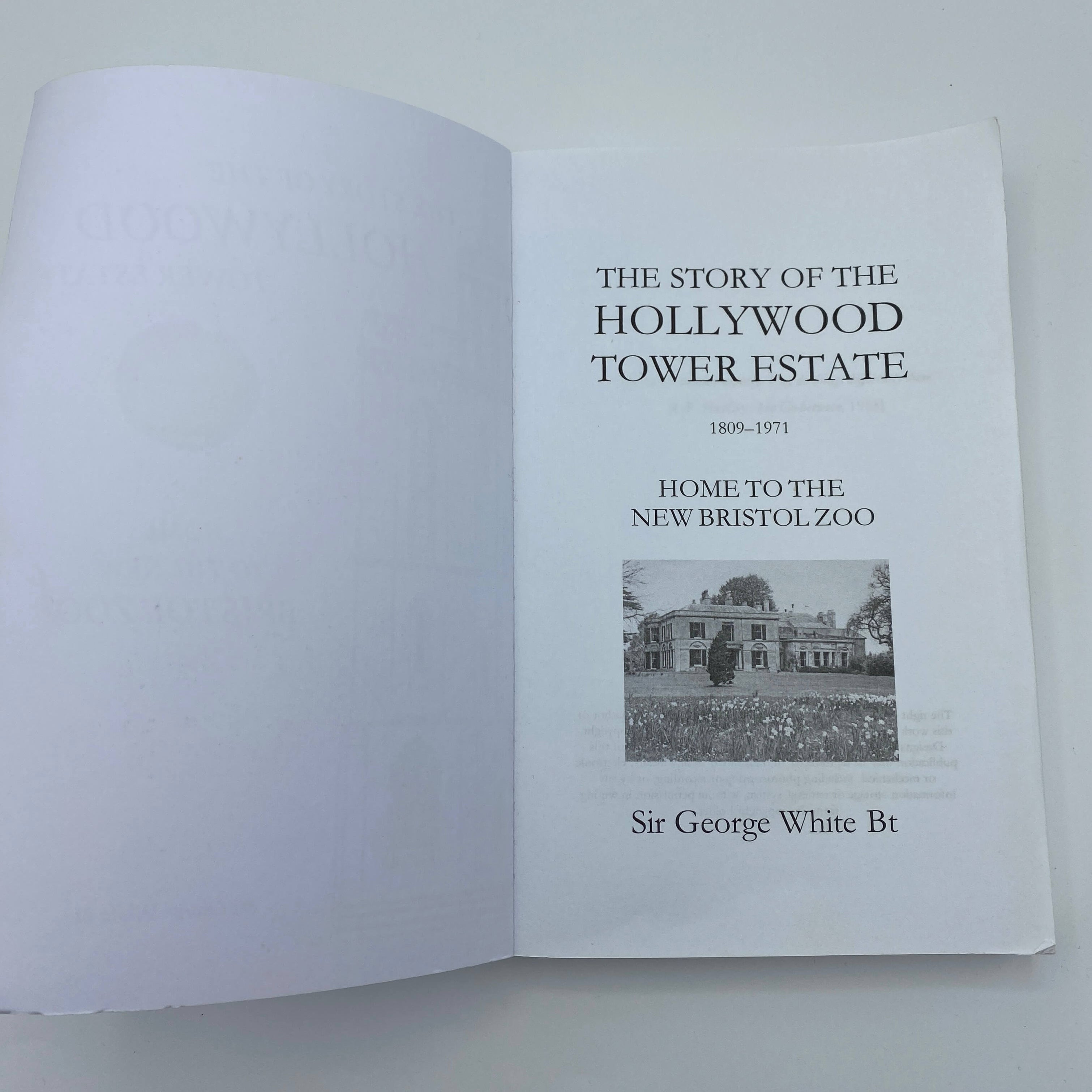 "The Story of the Hollywood Tower Estate" book by Sir George White Bt ...